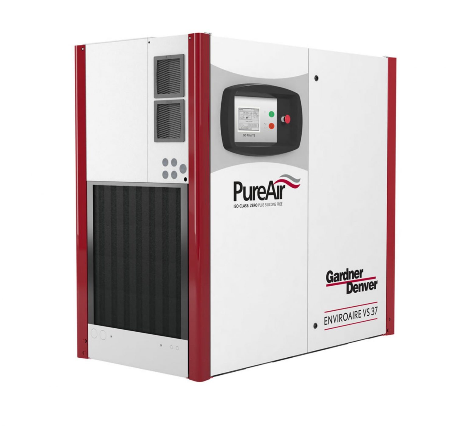 Oil-Free Single-Stage Water Injected Screw Compressor [EnviroAire VS 15 ...