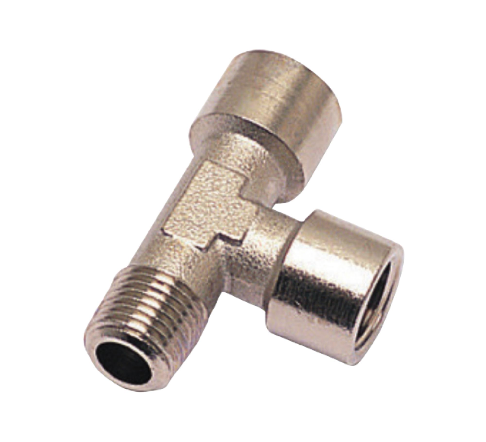 Transair® Male Stud Run Tee, Female BSP Parallel, Male BSP Taper ...